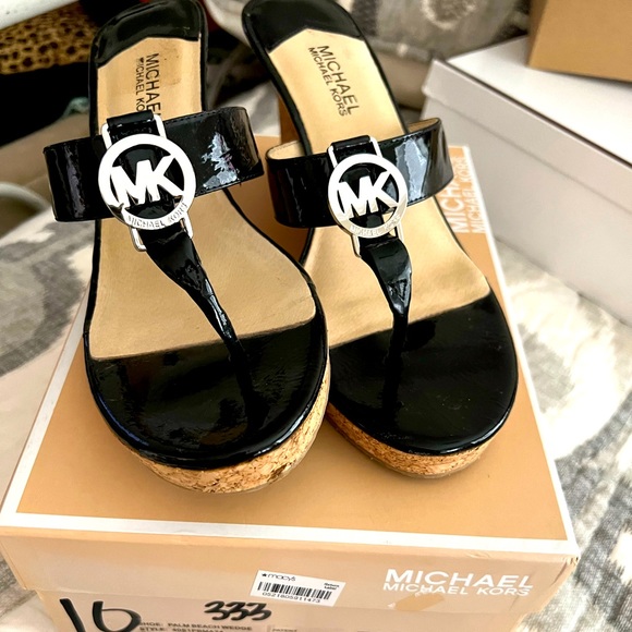 MICHAEL Michael Kors | Shoes | Mk Wedge Sandals | Poshmark